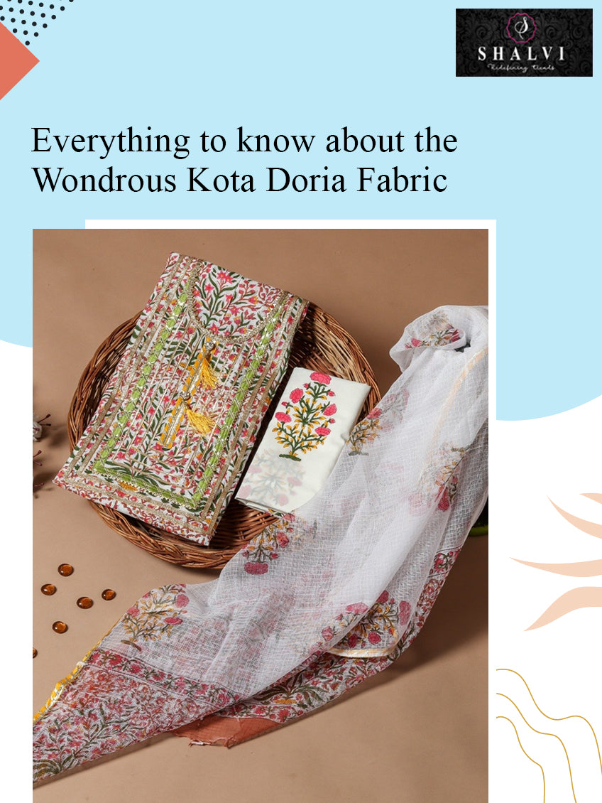 Everything to know about the Wondrous Kota Doria Fabric
