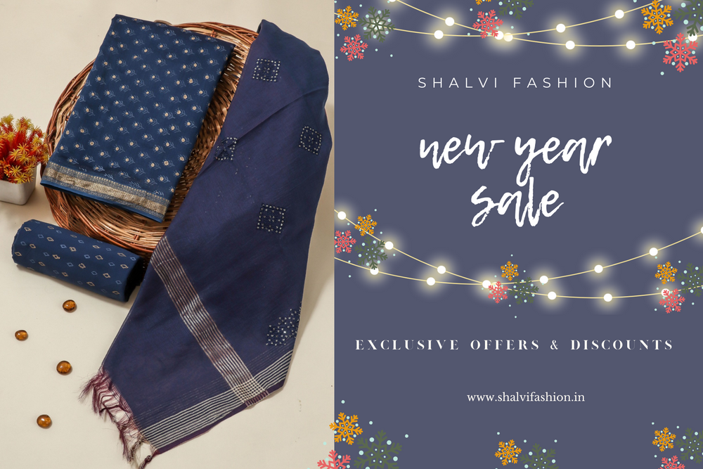 Hand Block Print Suits Dress Material for women- Shalvi Fashion Home ...