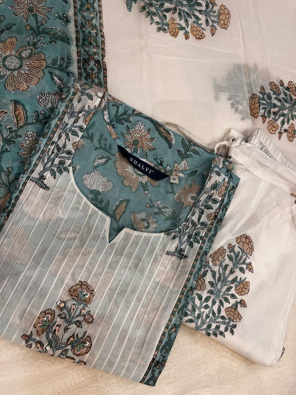 Hand Block Print Suits Dress Material for women- Shalvi Fashion Home ...
