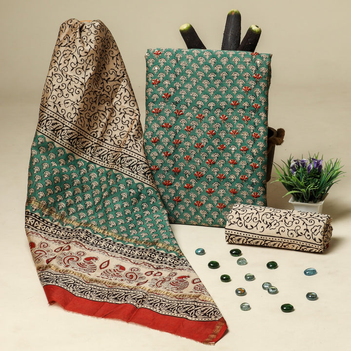 Hand Block Print Suits Dress Material for women- Shalvi Fashion Home ...